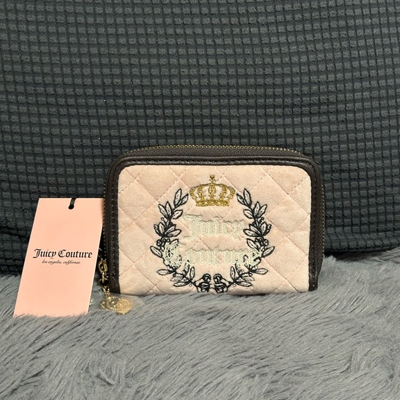 Juicy Couture | Bags | Juicy Couture Royal Couture Double Sided Trifold ...